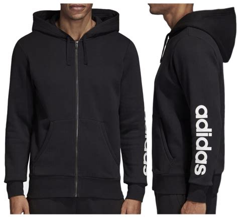 Bluza Męska Sportowa ADIDAS Rozpinana Bawełniana S 8626062663