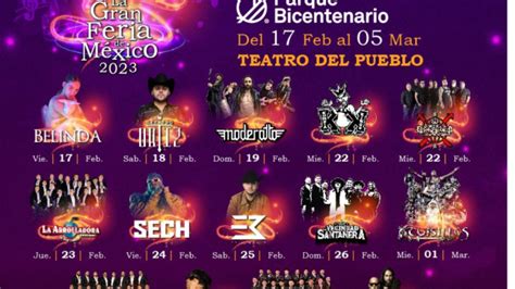 Gran Feria de México 2023 Artistas y dónde comprar boletos