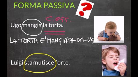 La Forma Attiva E Passiva Dei Verbi Youtube