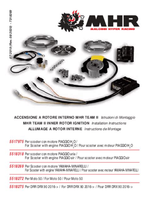 Istruzioni Montaggio Selettra Malossi Complete With Ease AirSlate