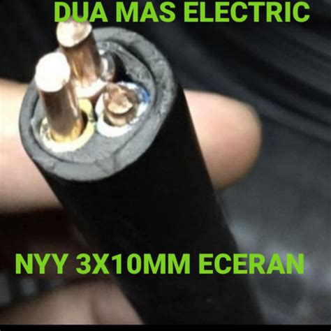 Jual KABEL SUPREME NYY 3x10 Mm METERAN 3x10 3 X 10 POTONGAN ECERAN