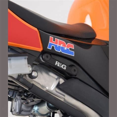 R G hintere Fußrastenabdeckung Honda CBR 600 RR 2007 Honda R G