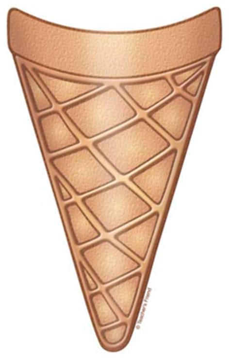 Ice Cream Cone Template Free Printable Free Printable Ice Cream Cone