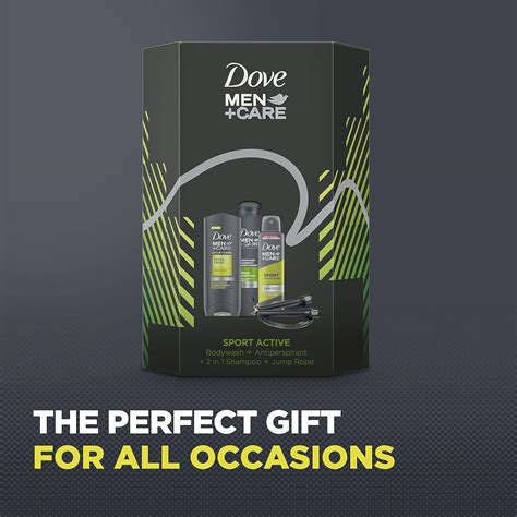 Dove Men Care Sport Active Trio Body Wash 2 In 1 Shampoo Conditioner