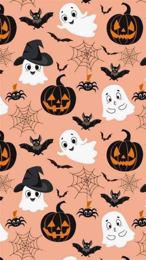 Background Preppy Halloween Wallpaper EnWallpaper