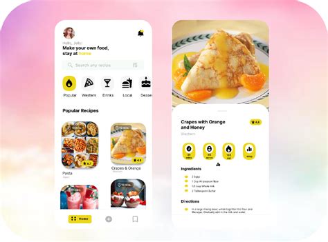 Ui Food Recipe Figma