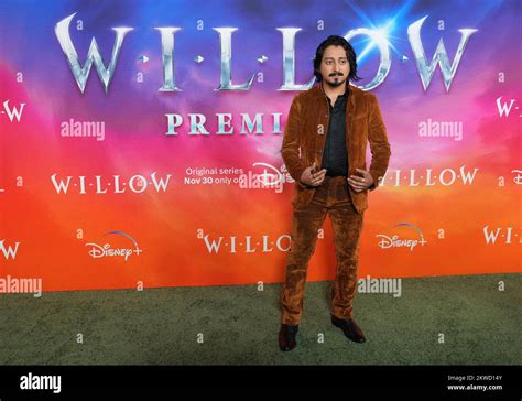 Westwood Ca November 29 2022 Tony Revolori Arrives At The Willow Series Premiere Held At The