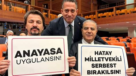 Mecliste eylem Can Atalay serbest bırakılsın Zonguldak Pusula Son
