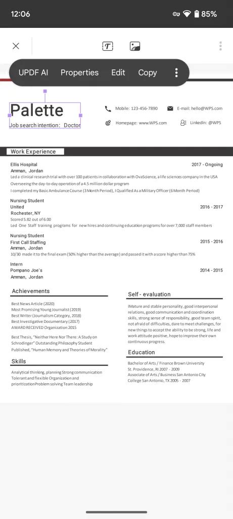 How To Edit Resume In PDF Online And Offline