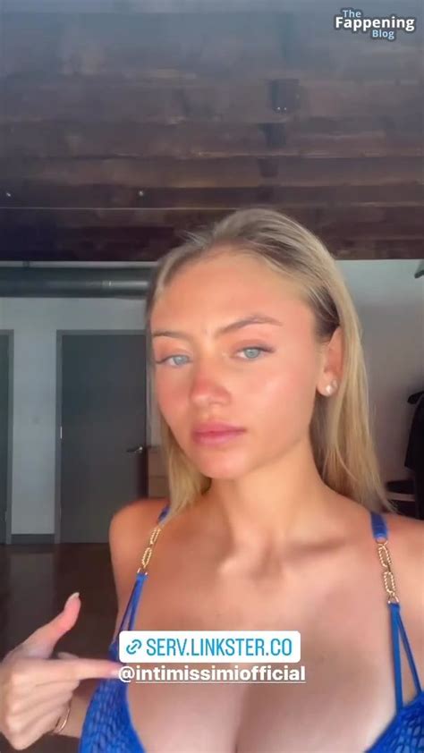 Leni Klum Shows Off Her Big Boobs In A See Through Bra Pics Video