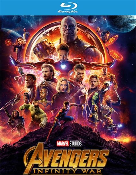 Avengers Infinity War Blu Ray Digital HD Blu Ray 2018 DVD Empire