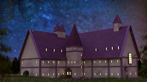 Free Grace Field House Model TurboSquid 1701977