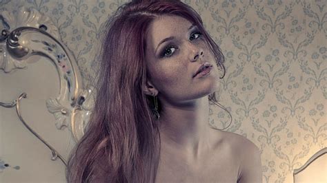 Women Redhead Anime Lynette Freckles Mia Sollis Hd Wallpaper Wallpaperbetter