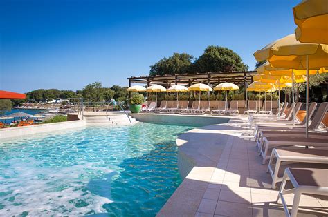 Pools And Beaches At Campsite Valalta FKK Naturist Rovinj Istria