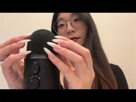 ASMR Aggressive Mic Scratching With Long Nails