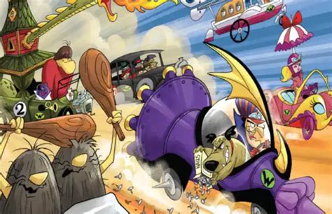The Hanna Barbera Hilarious Animated Wacky Races Starring Dick