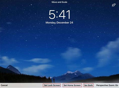 How To Change The Home And Lock Screen Wallpaper On Your Ipad And