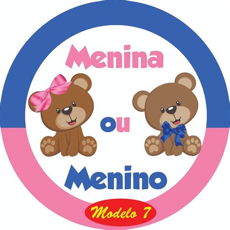 Tags Adesivo Tema Ch Revela O Menina Ou Menino R Em