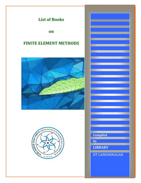 list of books on finite element methods