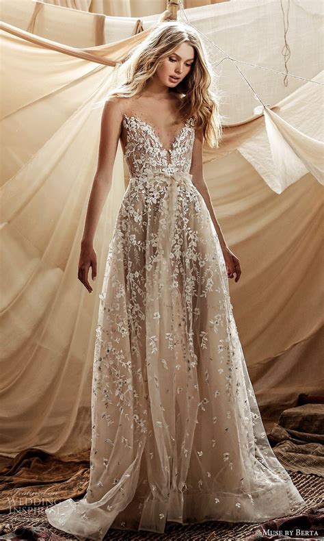 Weddinginspirasi Featuring Muse By Berta Spring Bridal