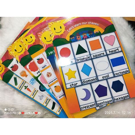 Laminated A4 Size Educational Wall Chart Shopee Philippines Porn Sex