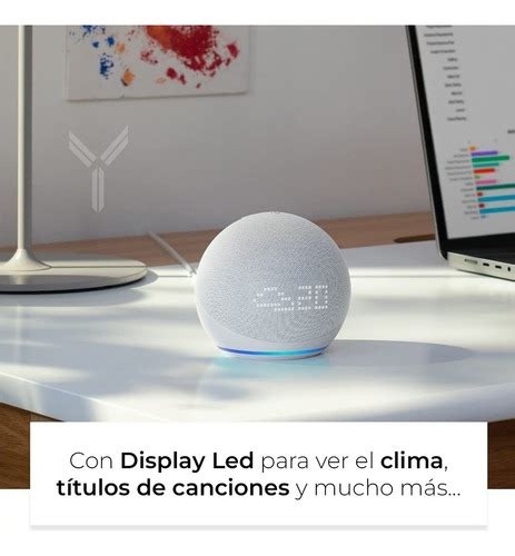 Amazon Echo Dot Th Gen With Clock Con Asistente Virtual Alexa