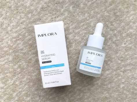 Review Implora Hydrating Serum Untuk Bantu Mengatasi Kulit Kering