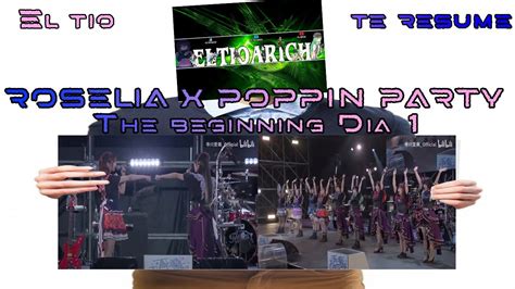Las Bandas Que Iniciaron Todo Poppin Party X Roselia Live Dia