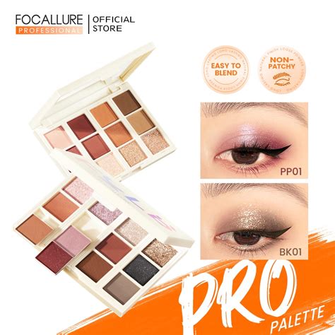 Focallure Pro Palette Diy Eyeshadow Expert High Pigment Soft Smooth
