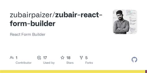 Github Zubairpaizer Zubair React Form Builder React Form Builder