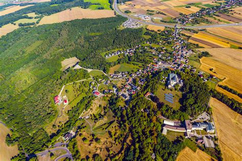 Góra św Anny z lotu ptaka POLAND ON AIR