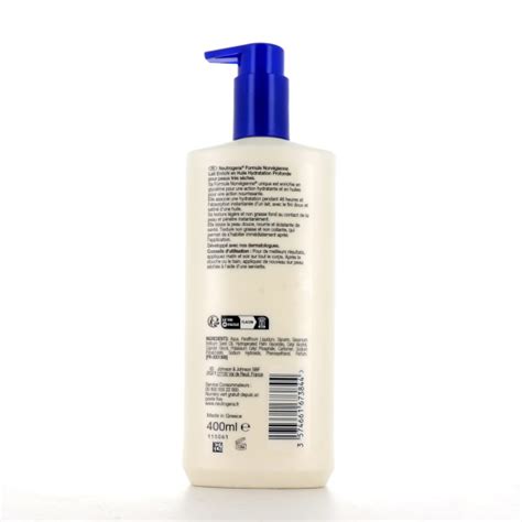 Lait Corps Hydratation Profonde Neutrogena Peau Tr S S Che