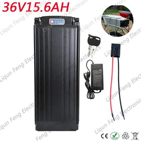 US EU No Tax 36V 500W Rear Rack Electric Bike Battery 36V 15AH Lithium