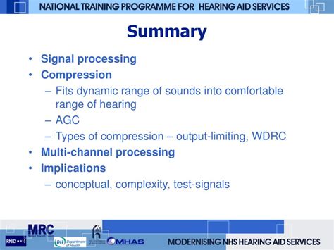 ppt digital signal processing compression linear and nonlinear terminology measurement and