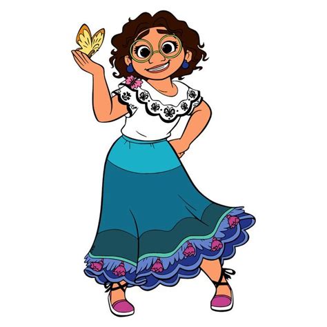 Mirabel Personajes Encanto Disney Sin Fondo Disney Drawings Cartoon