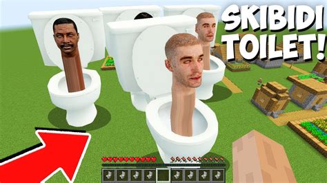 SKİBİDİ TUVALET ADAM BENİ YAKALADI Minecraft YouTube