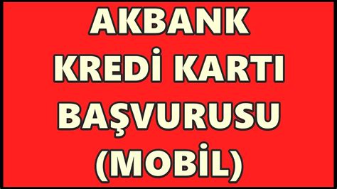 Akbank Kredi Kartı Başvurusu Wings Axess Başvuru Sorgulama En