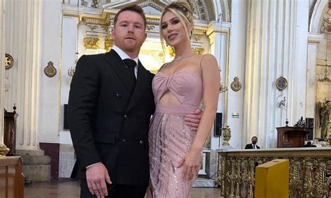 Saúl Canelo Álvarez Quién es su esposa y a qué se dedica