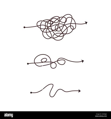 Simple Line And Complex Easy Way Scribble Doodle Chaos Mindset