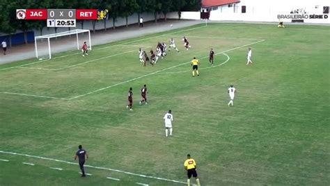 Vídeo Gol de Jacuipense 0 x 1 Retrô caruaru região ge