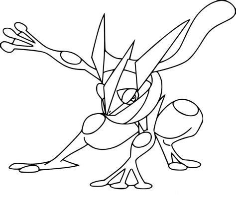 Dessin Pokemone Beau Photographie Coloriage Amphinobi Pokemon