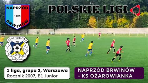 LIVE BKS NAPRZÓD BRWINÓW KS OŻAROWIANKA YouTube