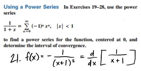 Solved Using A Power Series In Exercises Use The Chegg