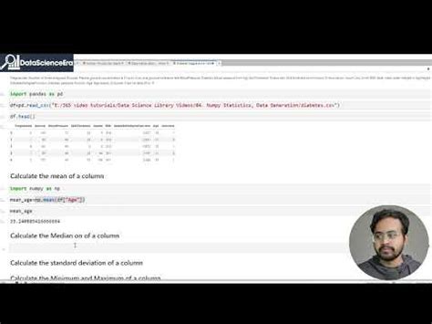 04 Mastering NumPy Basic Statistics And Data Generation YouTube