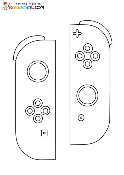 Dibujos De Nintendo Switch Para Colorear