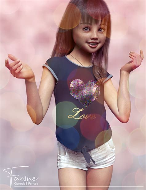 Fawne Character For Genesis 8 Female S Daz 3D
