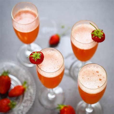 Cocktail Sans Alcool Sirop De Fraise Jus D Orange Actualis Juillet