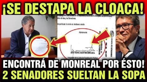 SE DESTAPA LA CLOACA SIN COMPASIÒN FALSIFICA FIRMAS RICARDO MONREAL