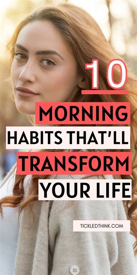 Healthy Morning Routine 10 Habits That Will Transform Your Life Artofit