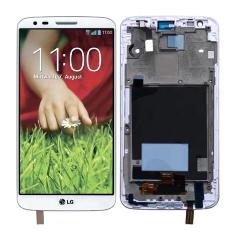 FRONTAL COMPLETA TELA TOUCH DISPLAY LG G2 D802 ARO Pronta Entrega